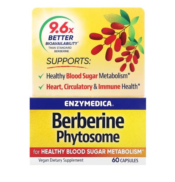 Enzymedica Berberine Phytosome - 60 Capsules – VitaeSupps